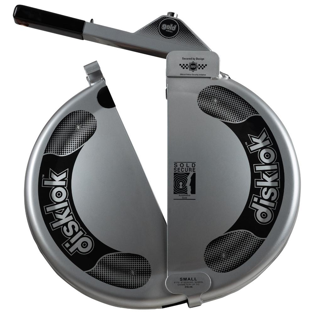 Disklok Steering Wheel Lock Gold Edition + Free Safety Hammer (Disklok ...