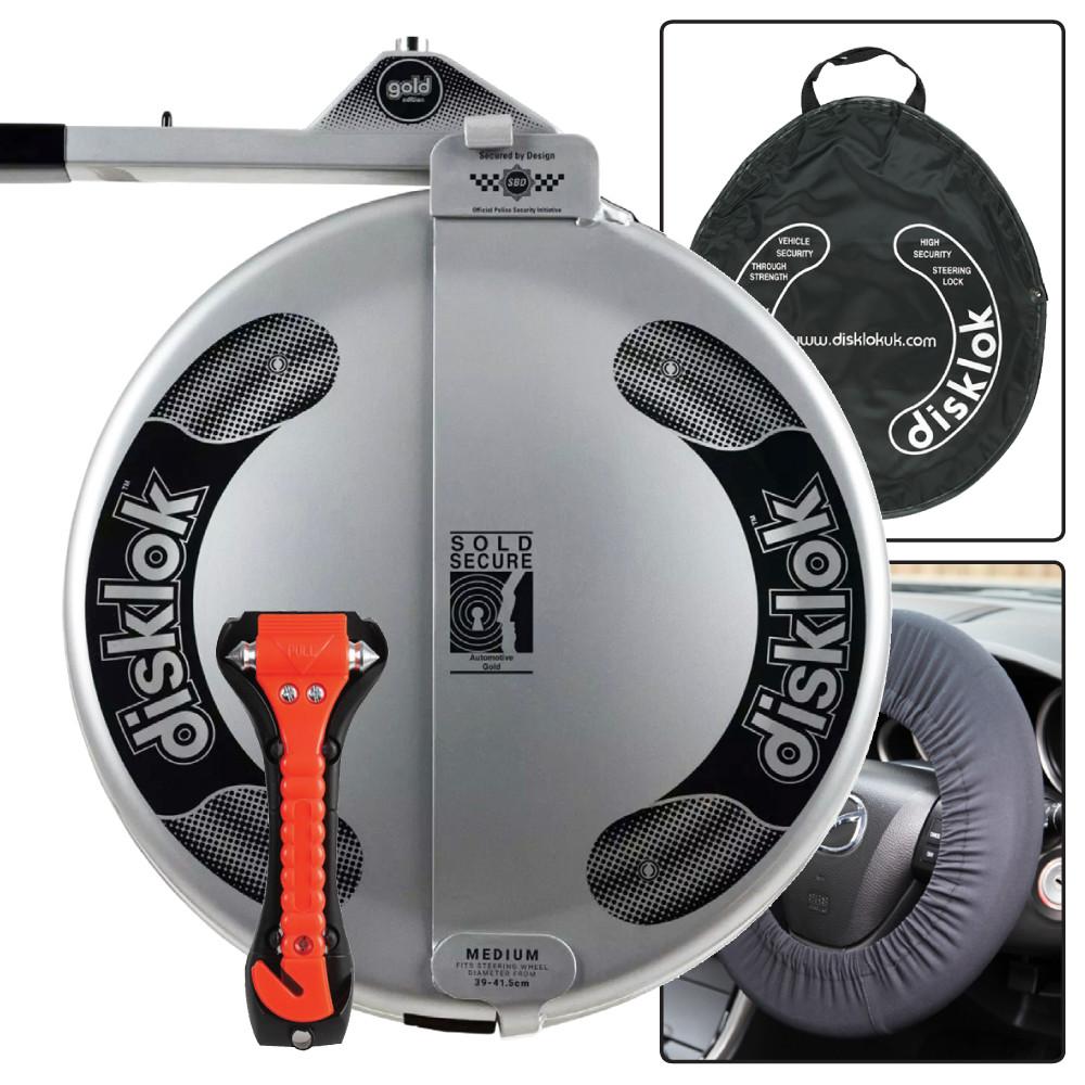 Disklok Range Rover Bundle + Free Safety Hammer (Disklok+ZIP+SFT+SH ...