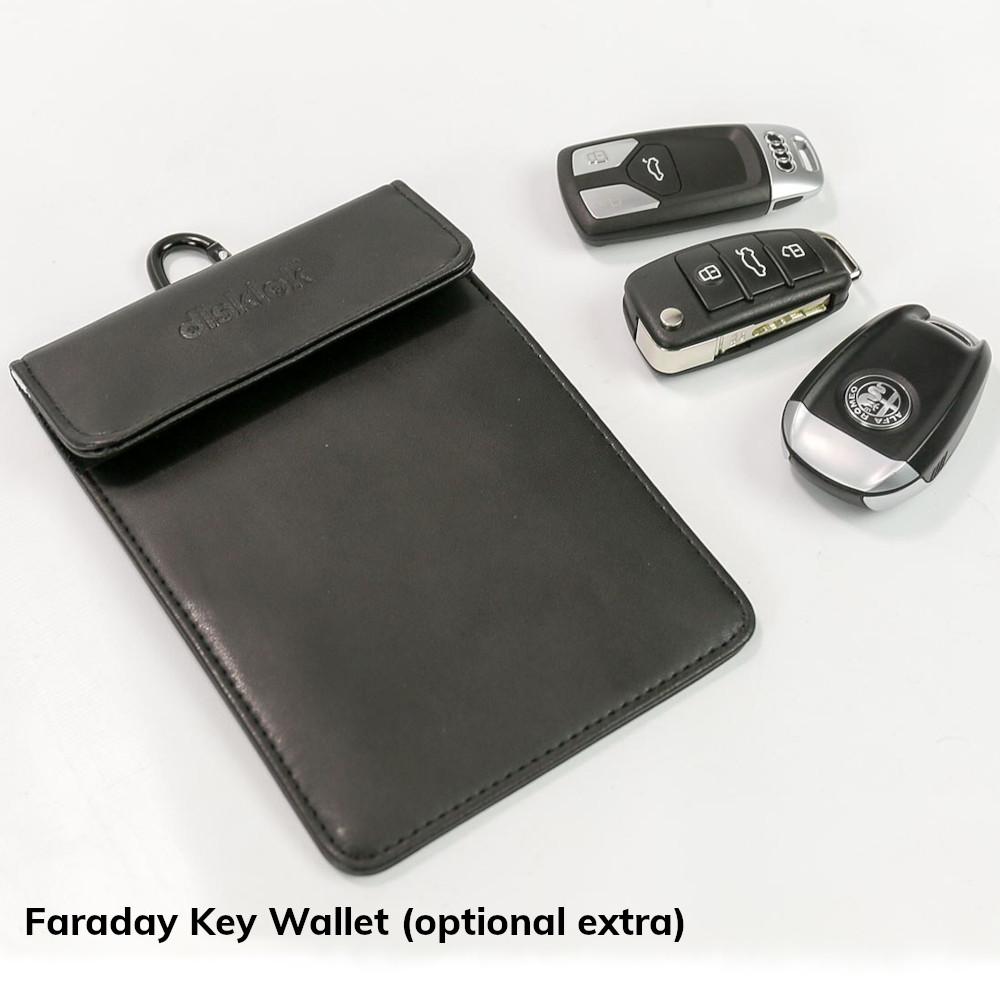 Disklok Steering Wheel Lock Gold Edition + Free Safety Hammer (Disklok ...