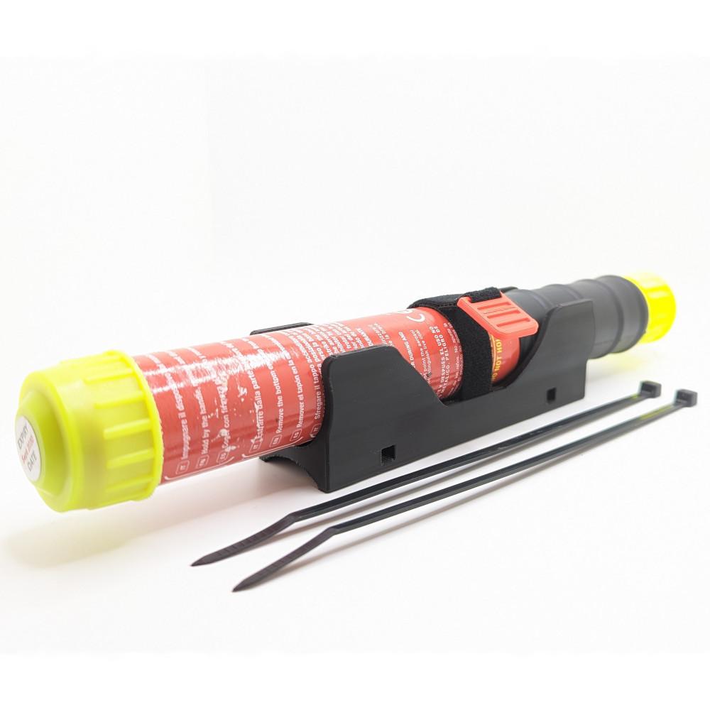 Fire Safety Stick Bracket for Roll Bar Mounting (FSSB-R) | Carnoisseur